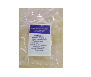 Compressed bandage/Compressed Gauze - Medical Mart